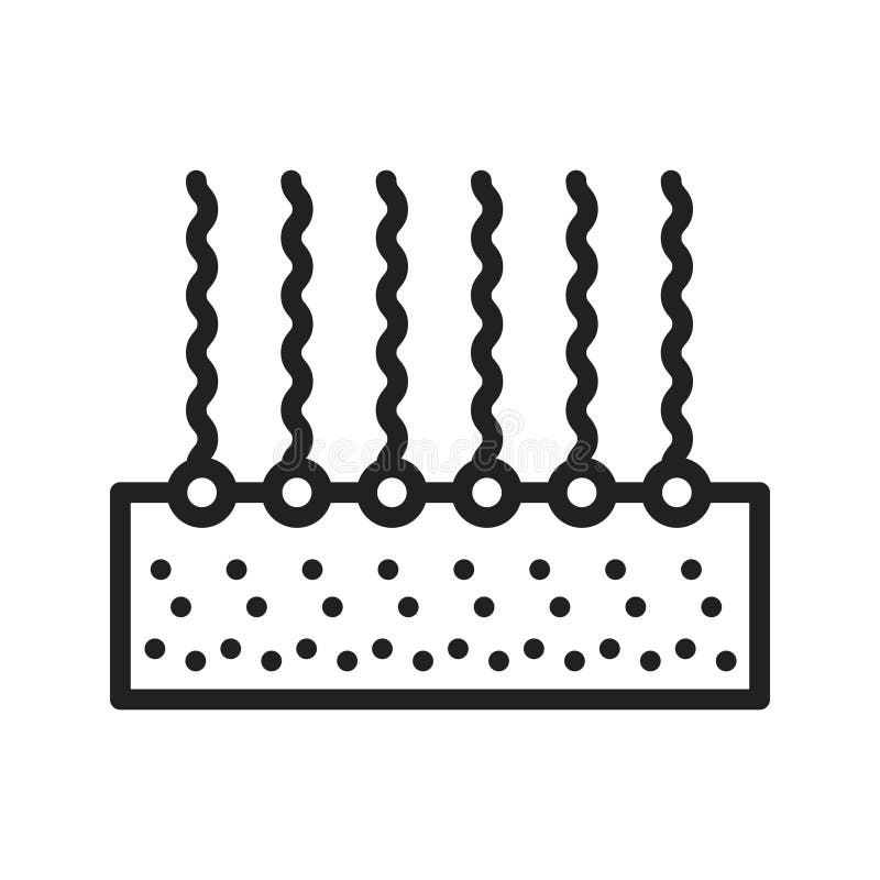 Monolayer Icon Image. stock vector. Illustration of chemistry - 281188902