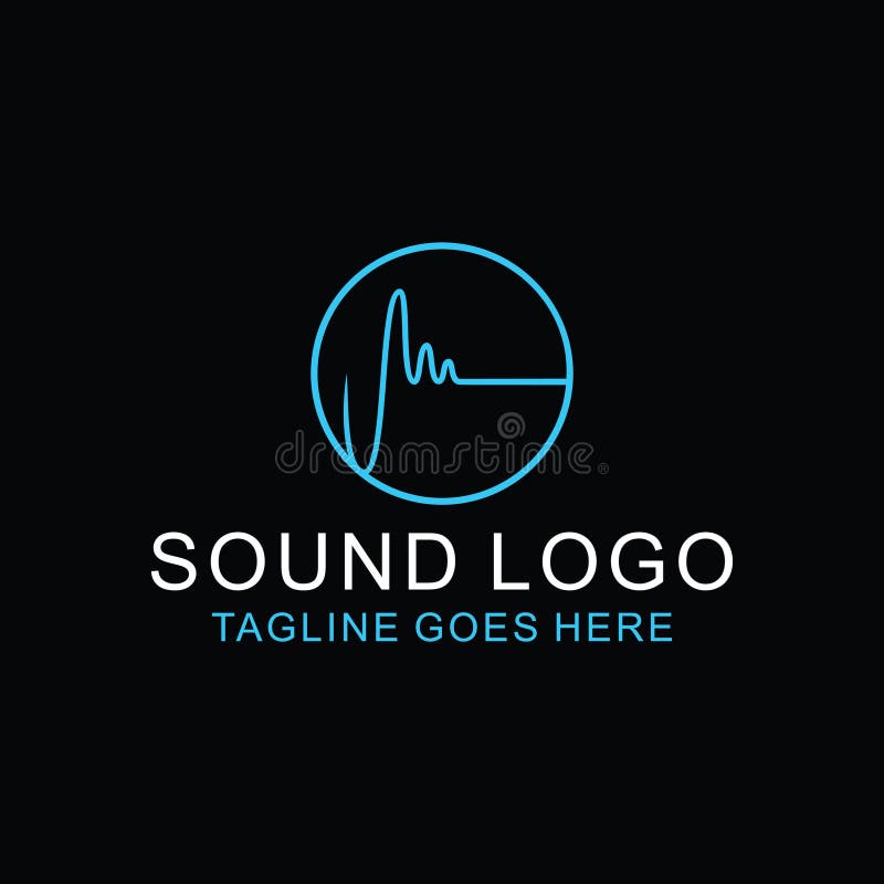 Sound Audio Logo Design Vector Music Equalizer Symbol Stock Vector ...