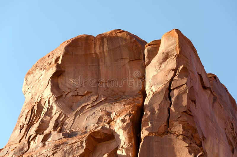 Monolith of Monument Rocks stock image. Image of cretaceous - 79563495