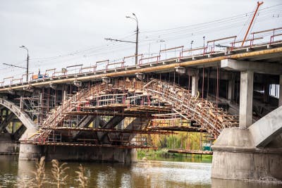 Monolithic Formwork and Scaffolding Stock Image - Image of prop ...