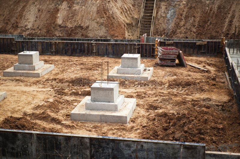 Monolithic Reinforced Concrete Foundations for the Construction of a ...
