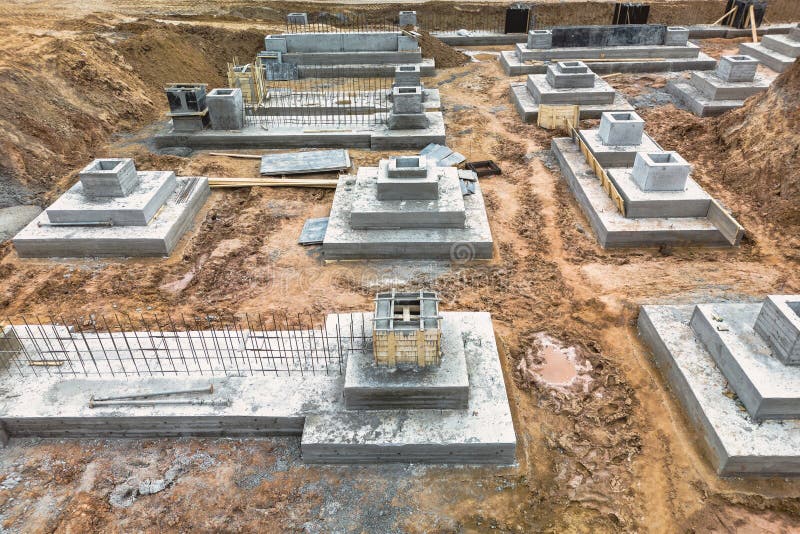 Monolithic Reinforced Concrete Foundations for the Construction of a ...