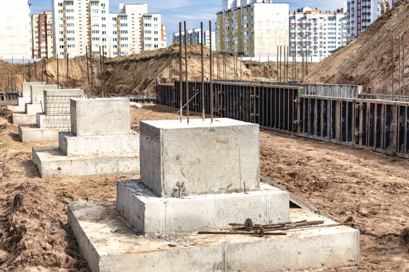Monolithic Reinforced Concrete Foundations for the Construction of a ...