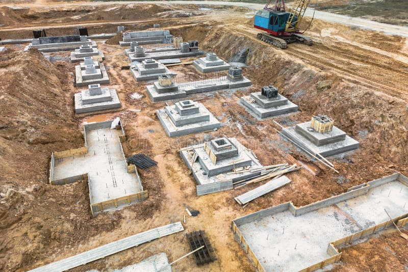 Monolithic Reinforced Concrete Foundations for the Construction of a ...
