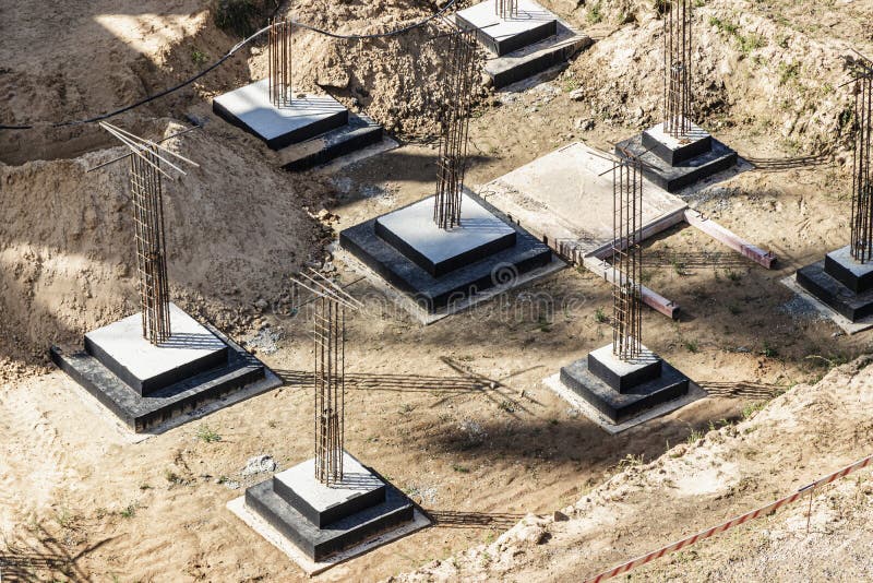 Monolithic Reinforced Concrete Foundations for the Construction of a ...