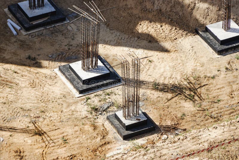 Monolithic Reinforced Concrete Foundations for the Construction of a ...
