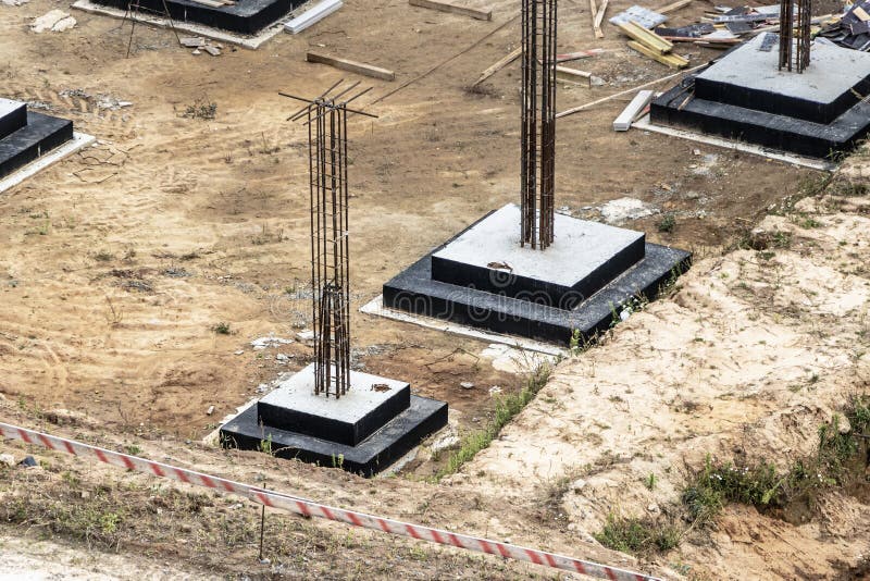 Monolithic Reinforced Concrete Foundations for the Construction of a ...