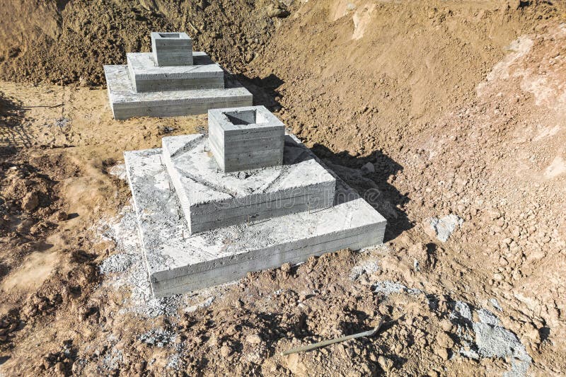 Monolithic Reinforced Concrete Foundations for the Construction of a ...