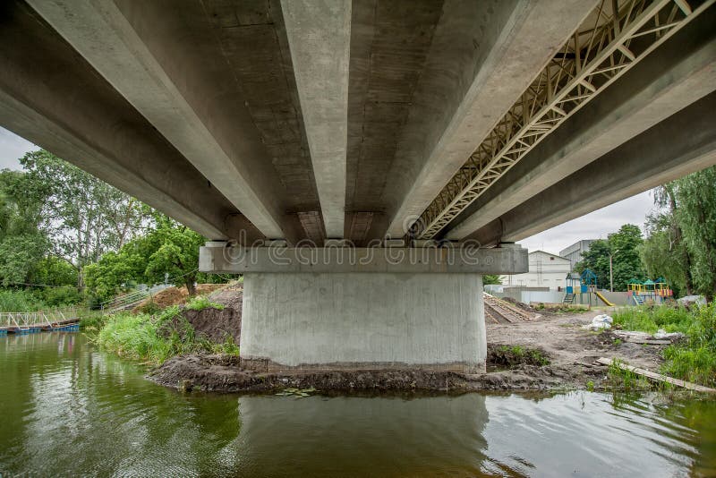 Monolithic Structural Elements Stock Image - Image of scaffolding ...