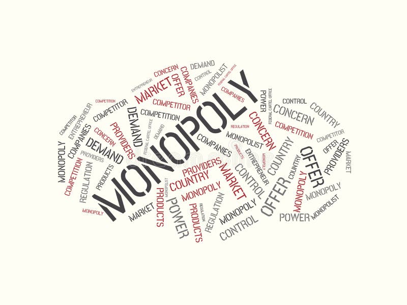MONOPOLY - Image with Words Associated with the Topic MONOPOLY, Word ...