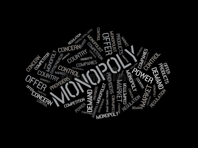 MONOPOLY - Image with Words Associated with the Topic MONOPOLY, Word ...