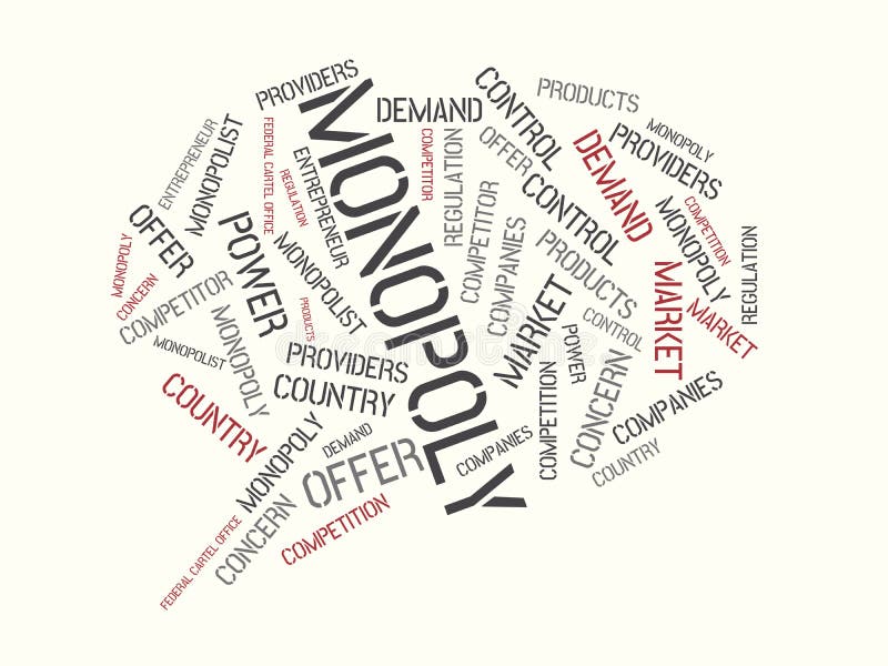MONOPOLY - Image with Words Associated with the Topic MONOPOLY, Word ...