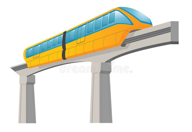Monorail Cartoon Stock Illustrations – 365 Monorail Cartoon Stock ...