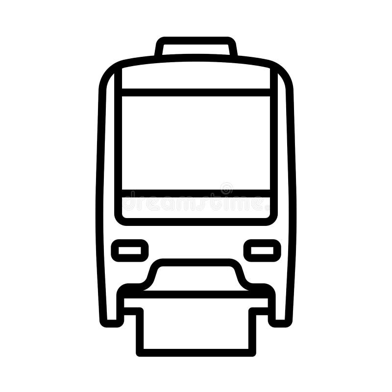 Monorail Outline Stock Illustrations – 250 Monorail Outline Stock ...