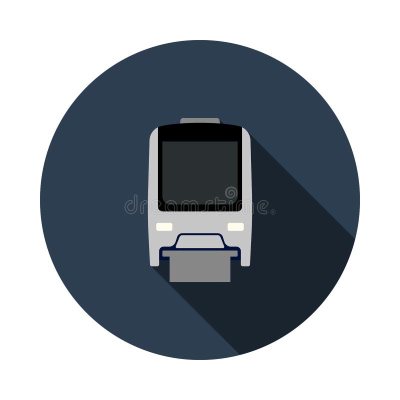 Monorail Icon stock vector. Illustration of monorail - 253532640