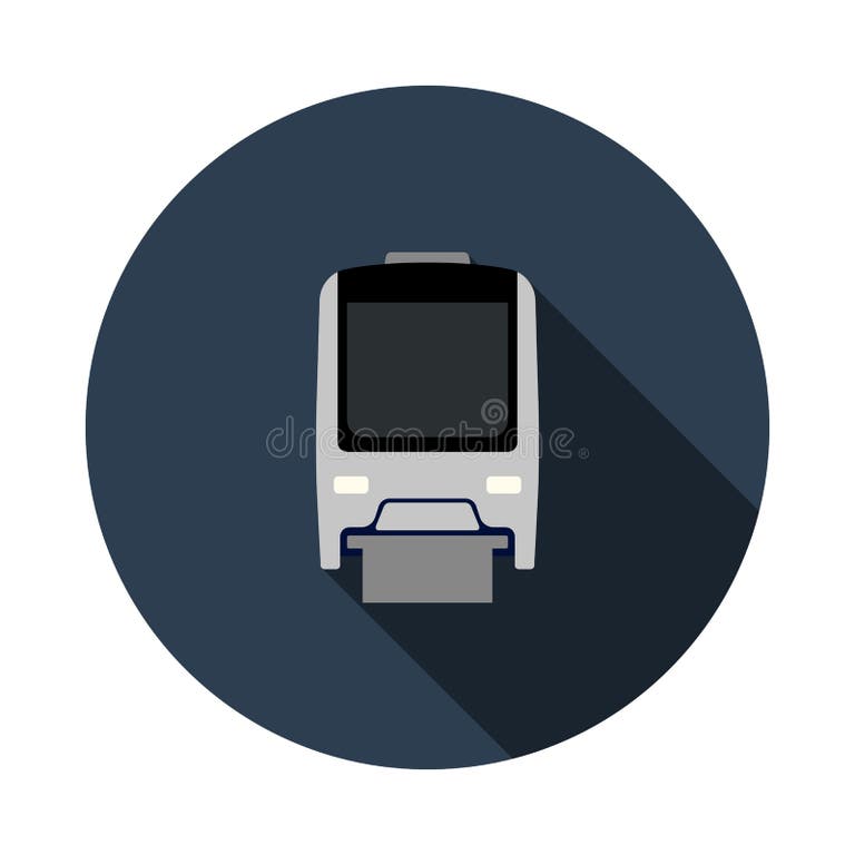 Monorail Icon stock vector. Illustration of monorail - 253532640