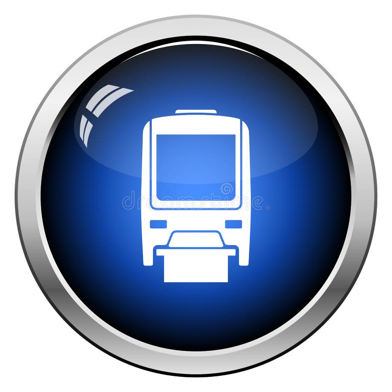 Monorail Icon. Line Style Icon Vector Illustration Stock Vector ...