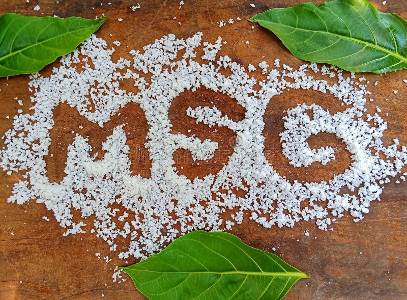 Monosodium Glutamat or Mononatrium Glutamat Stock Image - Image of ...