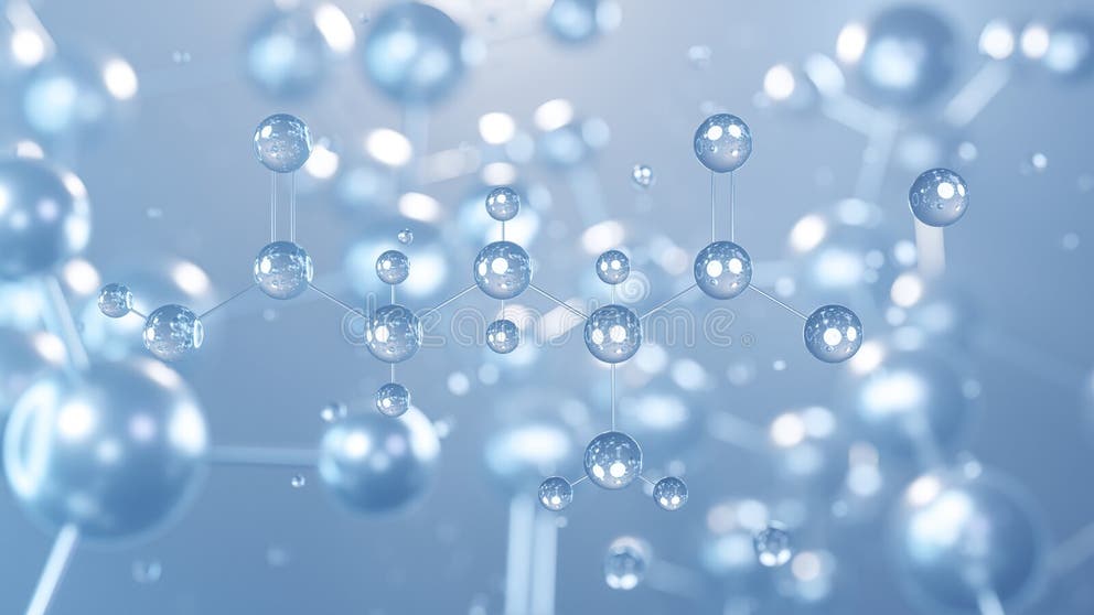 Monosodium Glutamate Molecular Structure 3d, Flat Model, E621 ...