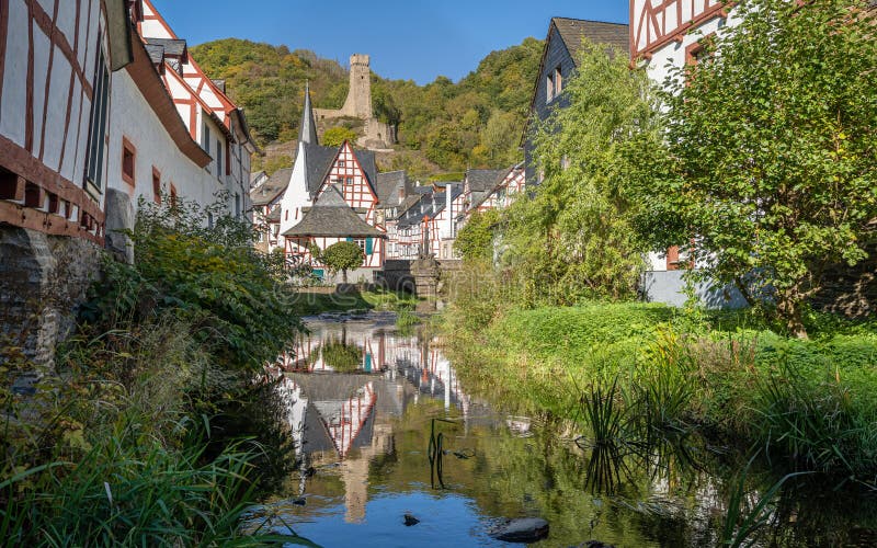Monreal, Eifel Mountains, Germany Stock Image - Image of europe ...