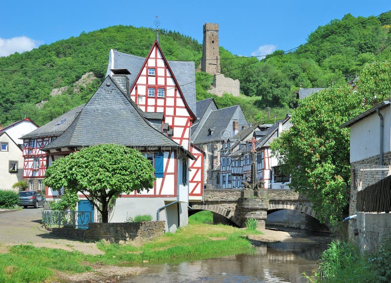 Monreal,Eifel National Park,Germany Stock Image - Image of destination ...