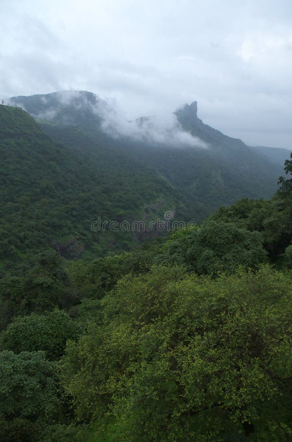 Monsoon Scene of an Indian Village Stock Image - Image of monsoon, fine ...