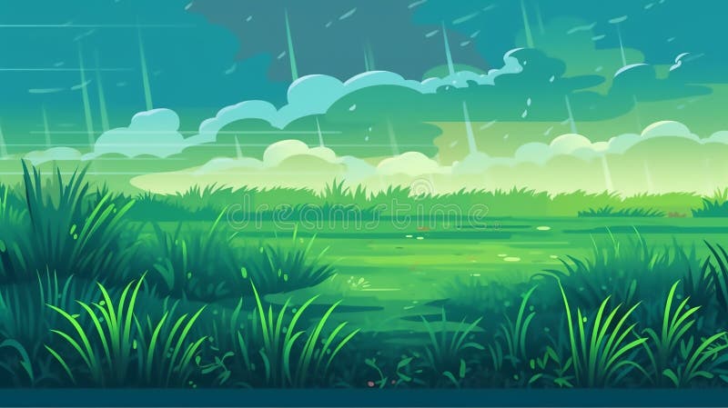 Monsoon Landscape Stock Illustrations – 664 Monsoon Landscape Stock ...