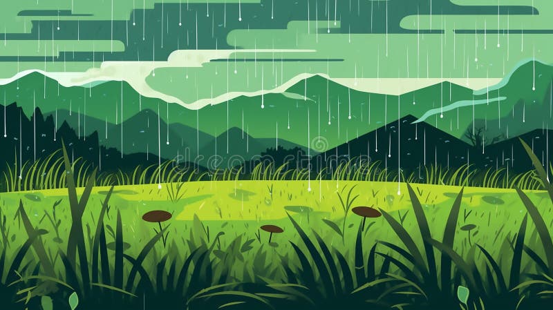Monsoon Landscape Stock Illustrations – 664 Monsoon Landscape Stock ...