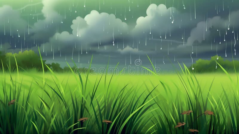 Monsoon Landscape Stock Illustrations – 664 Monsoon Landscape Stock ...