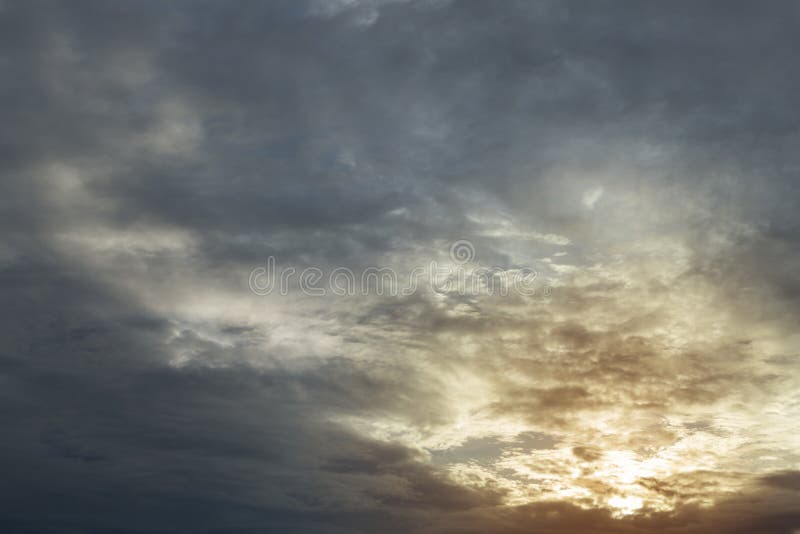 Monsoon Weather Dramatic Moody Rain Storm Sky Stock Photo - Image of ...