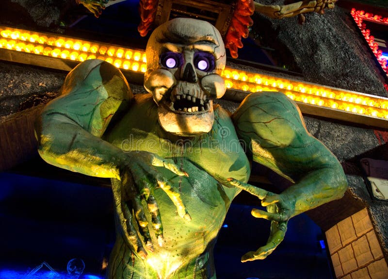 Funky Frankenstein Monster stock illustration. Illustration of spirits ...