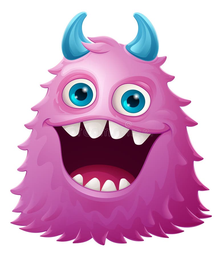 Cute Monster Cartoon Characters Stock Vector Illustration Of Male