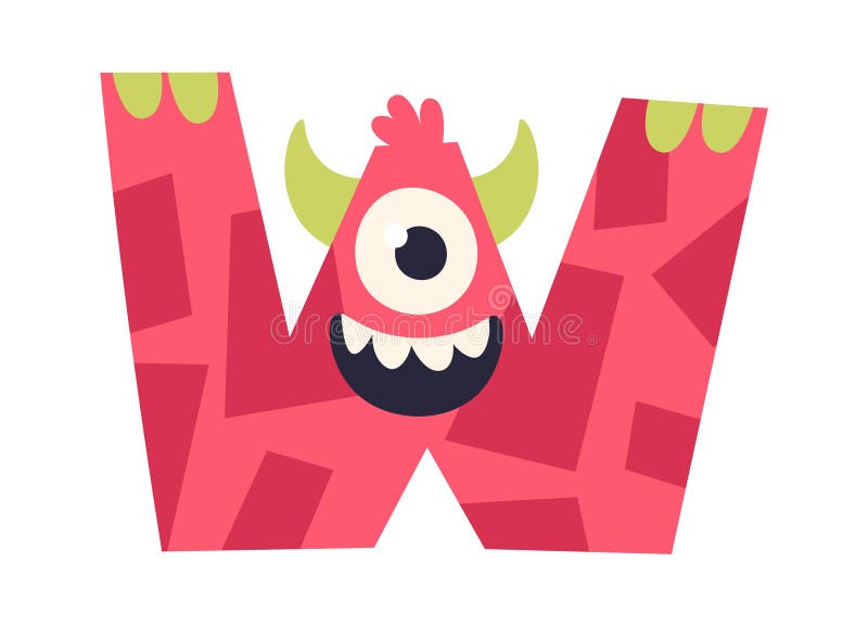 Monster W Stock Illustrations – 112 Monster W Stock Illustrations ...