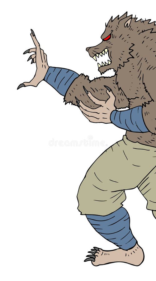 Monster attack stock vector. Illustration of evil, halloween - 50231845