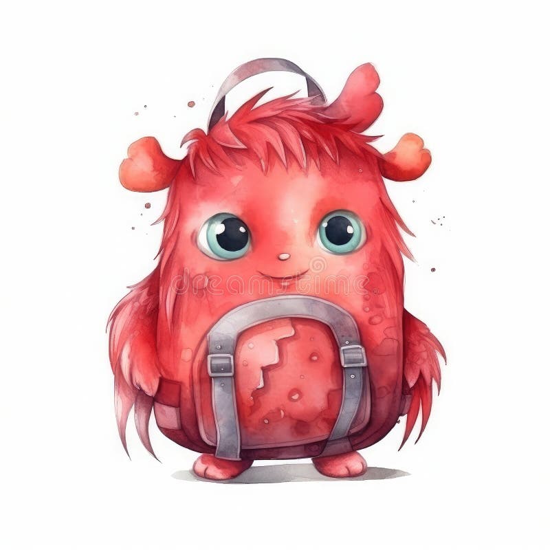 Monster Backpack Monstrously Cool Back To School Adventures Stock ...