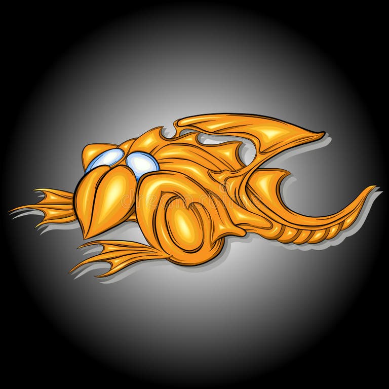 Monster bird stock vector. Illustration of engine, comic - 64390067