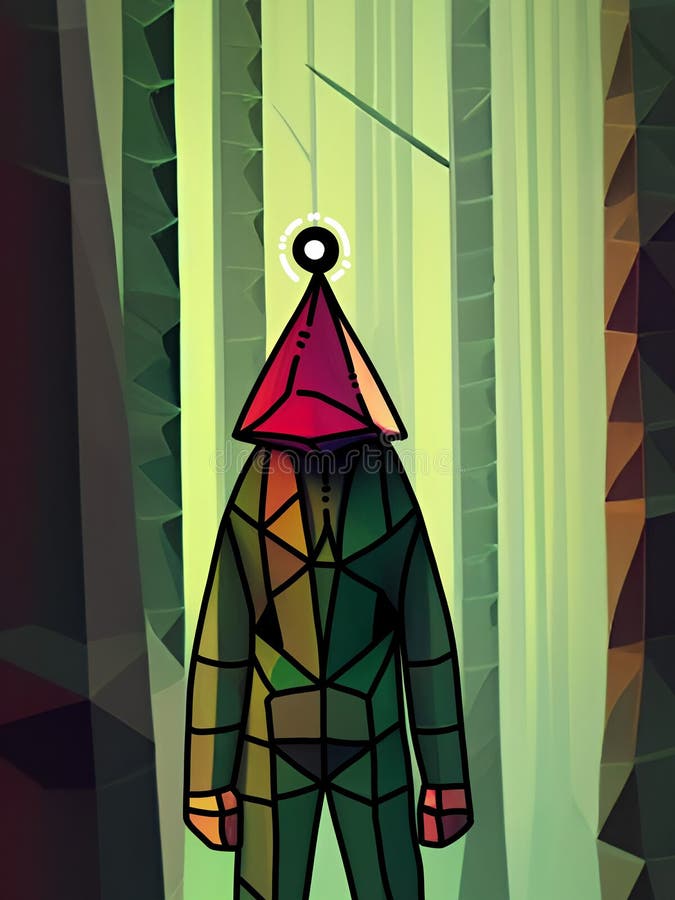 Triangle Monster Stock Illustrations – 939 Triangle Monster Stock ...