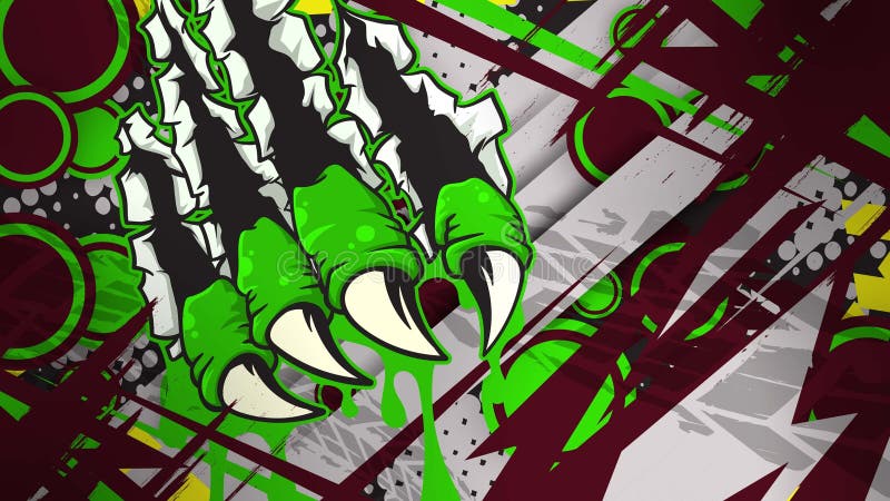 Aggressive Monster Claw Effects Stock Illustrations – 1 Aggressive ...