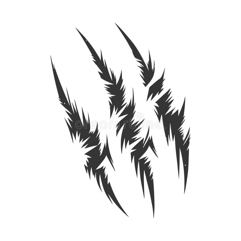Monster Claw Vector Design Illustration Stock Illustration ...