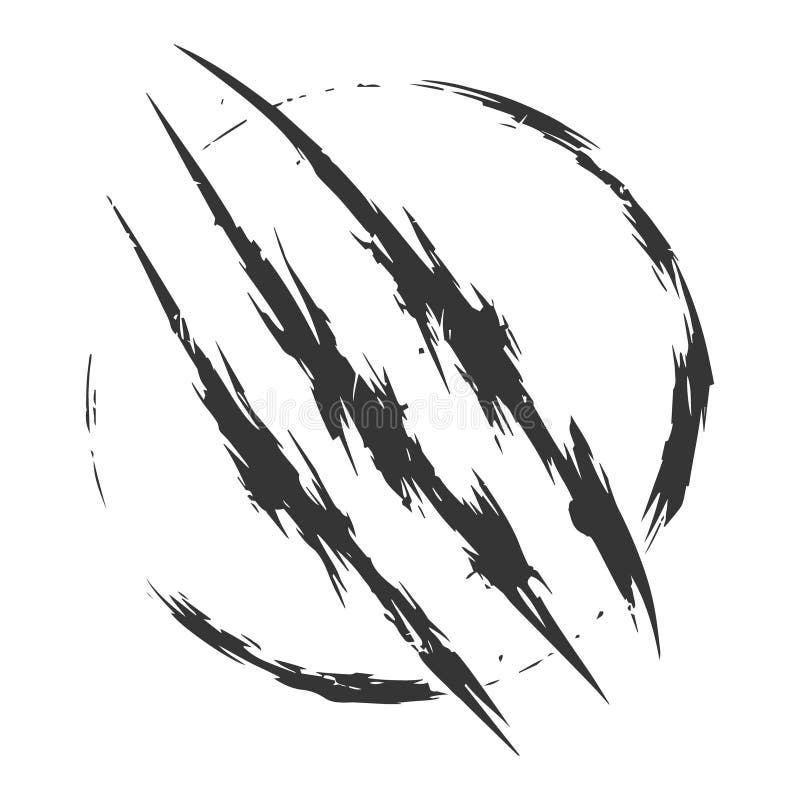 Monster Claw Vector Design Illustration Stock Vector - Illustration of ...