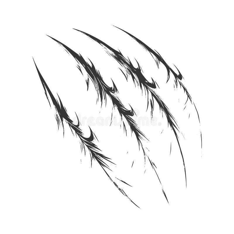 Monster Claw Vector Design Illustration Stock Vector - Illustration of ...