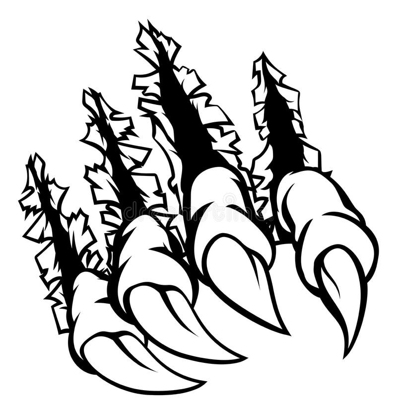 Monster Claws Stock Illustrations – 12,225 Monster Claws Stock ...