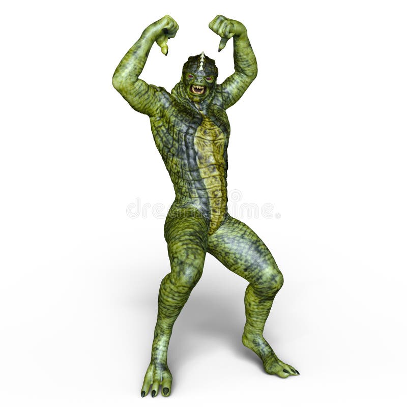 Monster stock illustration. Illustration of pose, halloween - 83971421