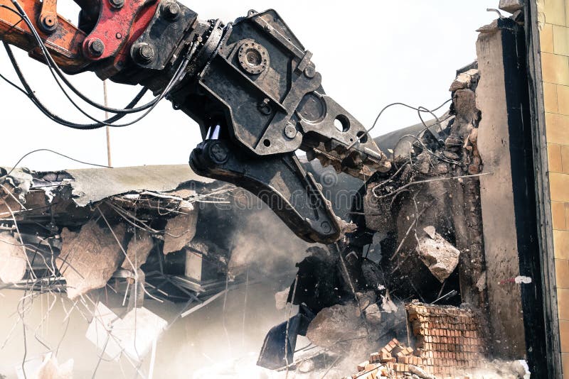 Monster Demolition stock image. Image of dinasour, destruction - 42389777