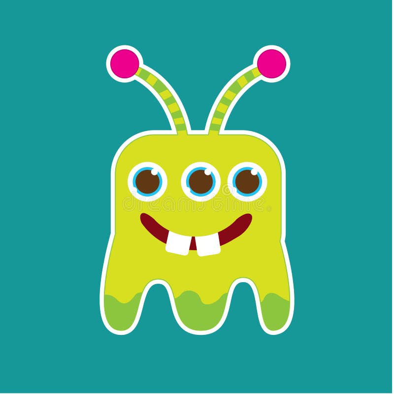 Monster design stock vector. Illustration of element - 36149235