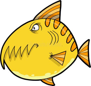 Monster Fish Vector stock vector. Illustration of ocean - 5740562
