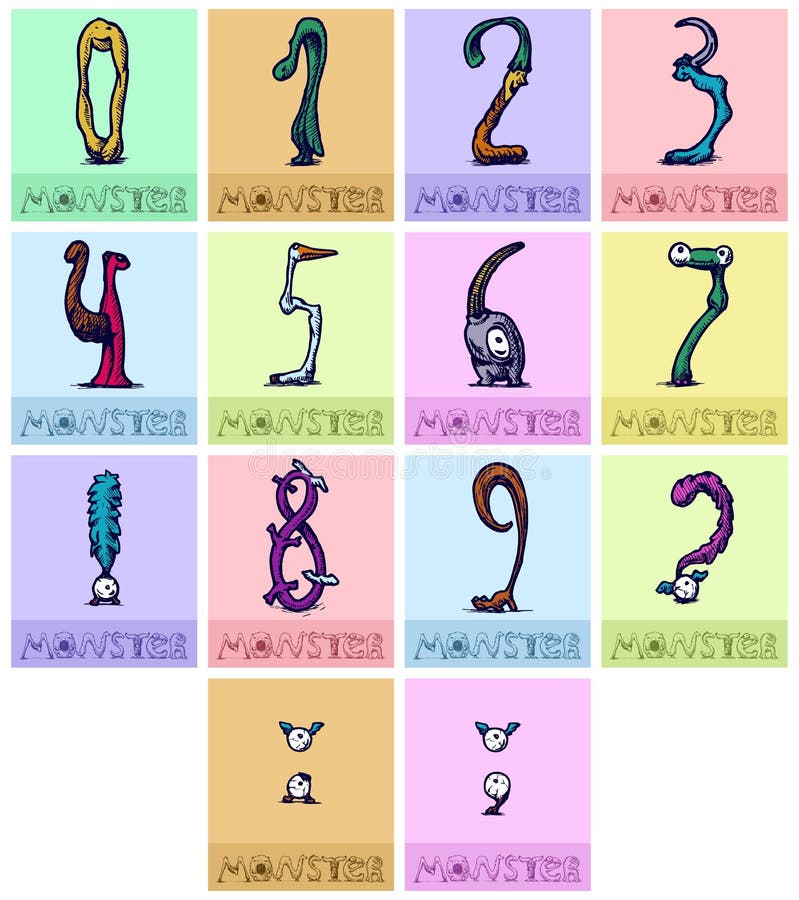 Mutant Font. Green Rough Comic Alphabet in Style. Abstract ABC. Stock ...