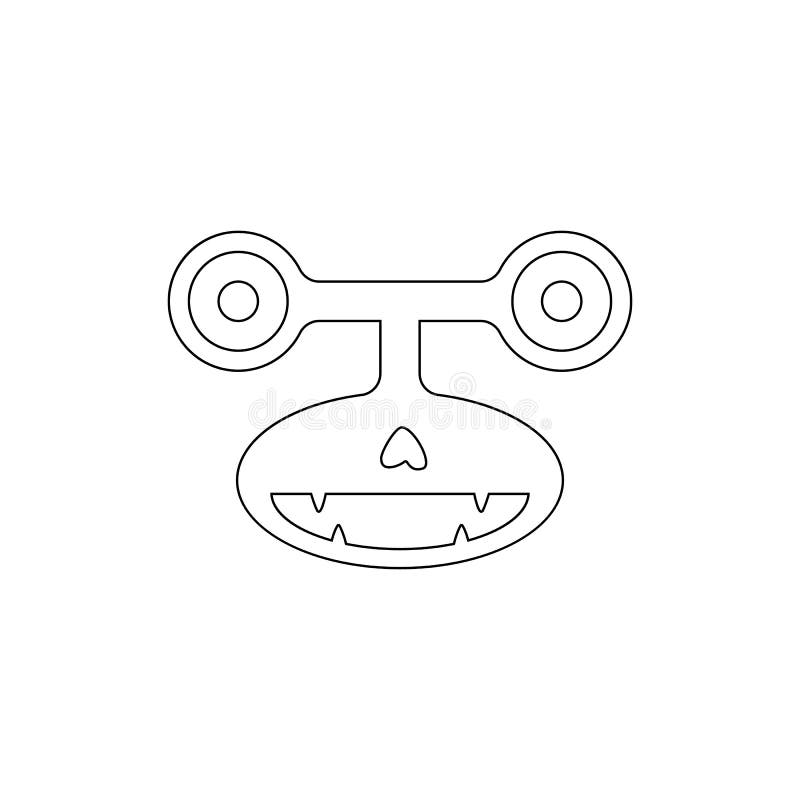 Monster Icon. Element of Horrible Creatures for Mobile Concept and Web ...