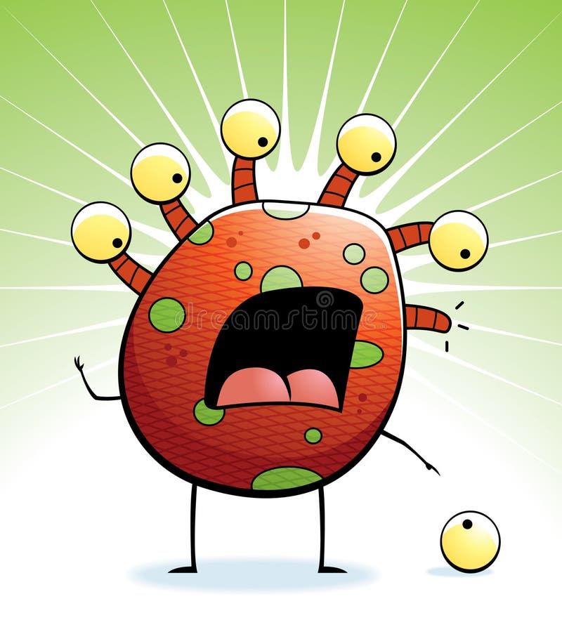 Monster Injury stock vector. Illustration of vector, cartoon - 8724063