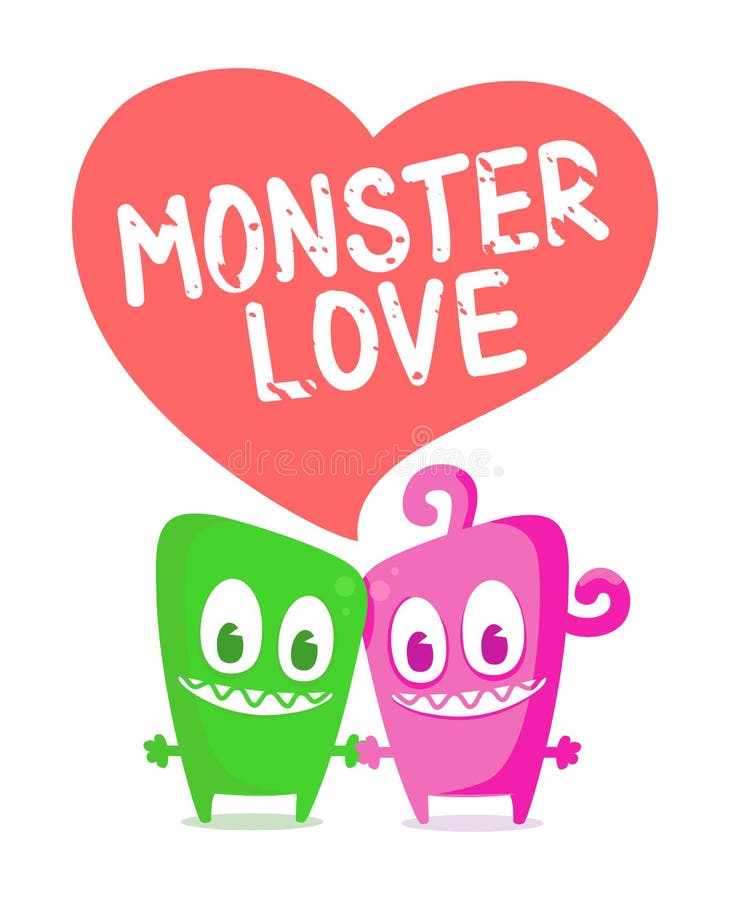 Cartoon Yellow Monster Mascot. Friendly Monster Meme Stock Vector ...